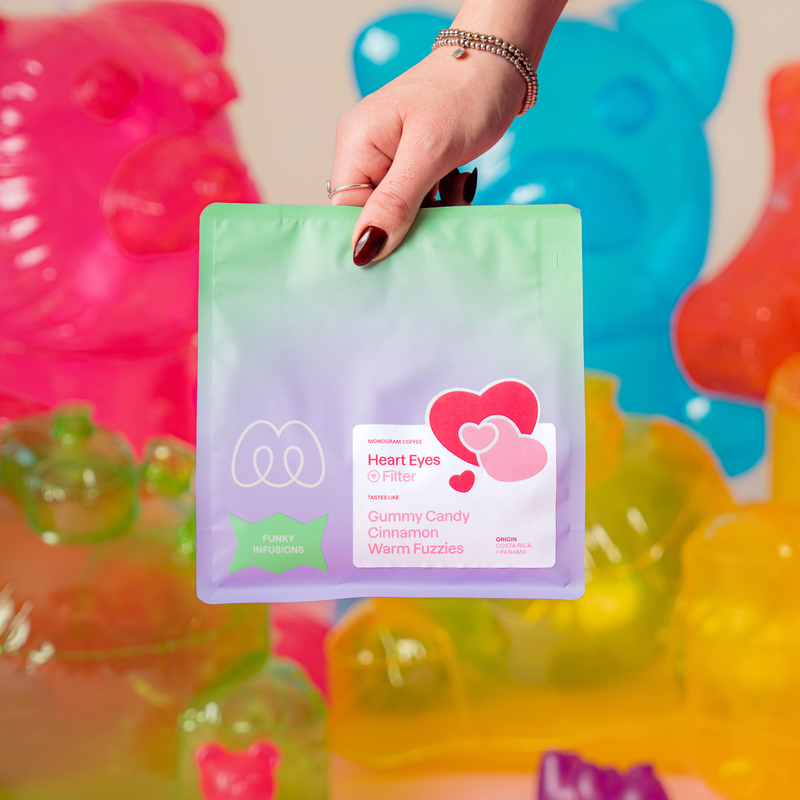 coolbeans Coffee - MONOGRAM - Heart Eyes Filter | Costa Rica / Panama Blend
