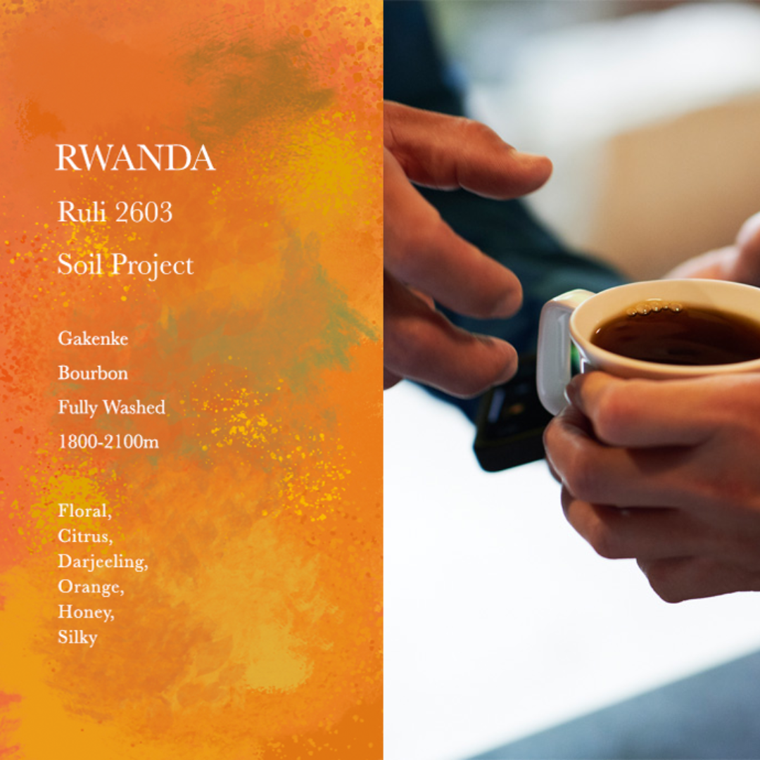 coolbeans Coffee - WEEKENDERS COFFEE - Ruli 2603 Soil Project | Rwanda ...